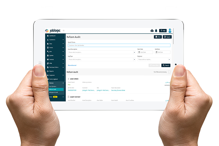 EMS - Engineering Maintenance Solutions - New Joblogic Refcom Software ...